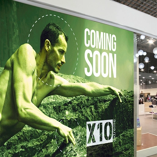 Grey Back Print | DX Signs Ltd